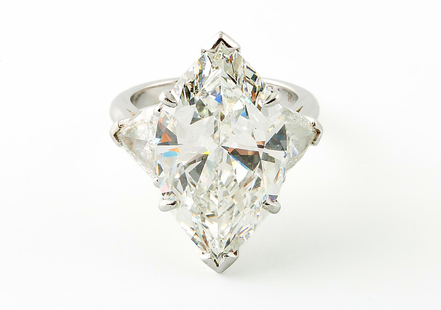 Platinum ring set from philanthropist Mary A. Yturria goes for almost ...