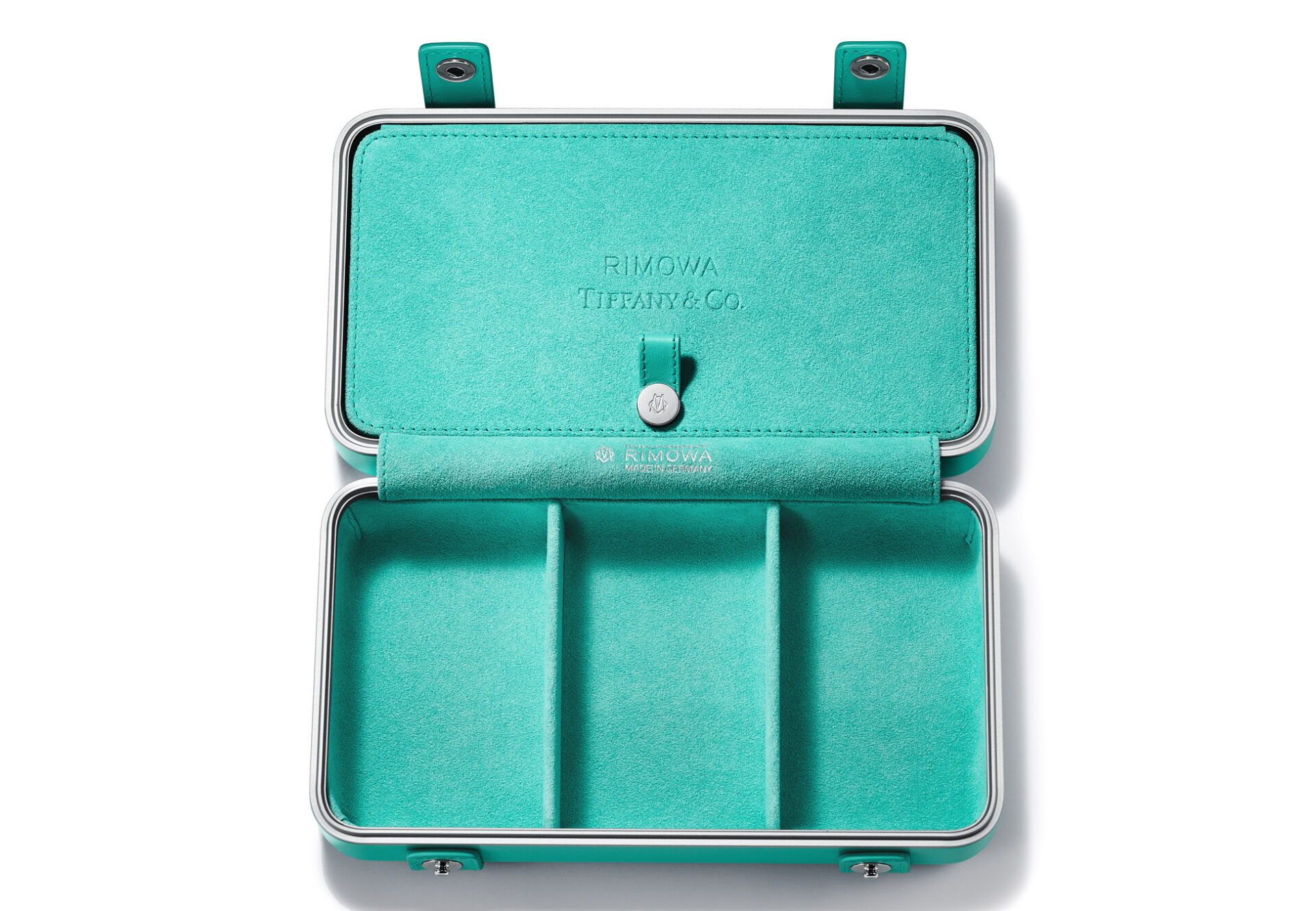 Tiffany & Co and Rimowa debut jewelry travel case collection
