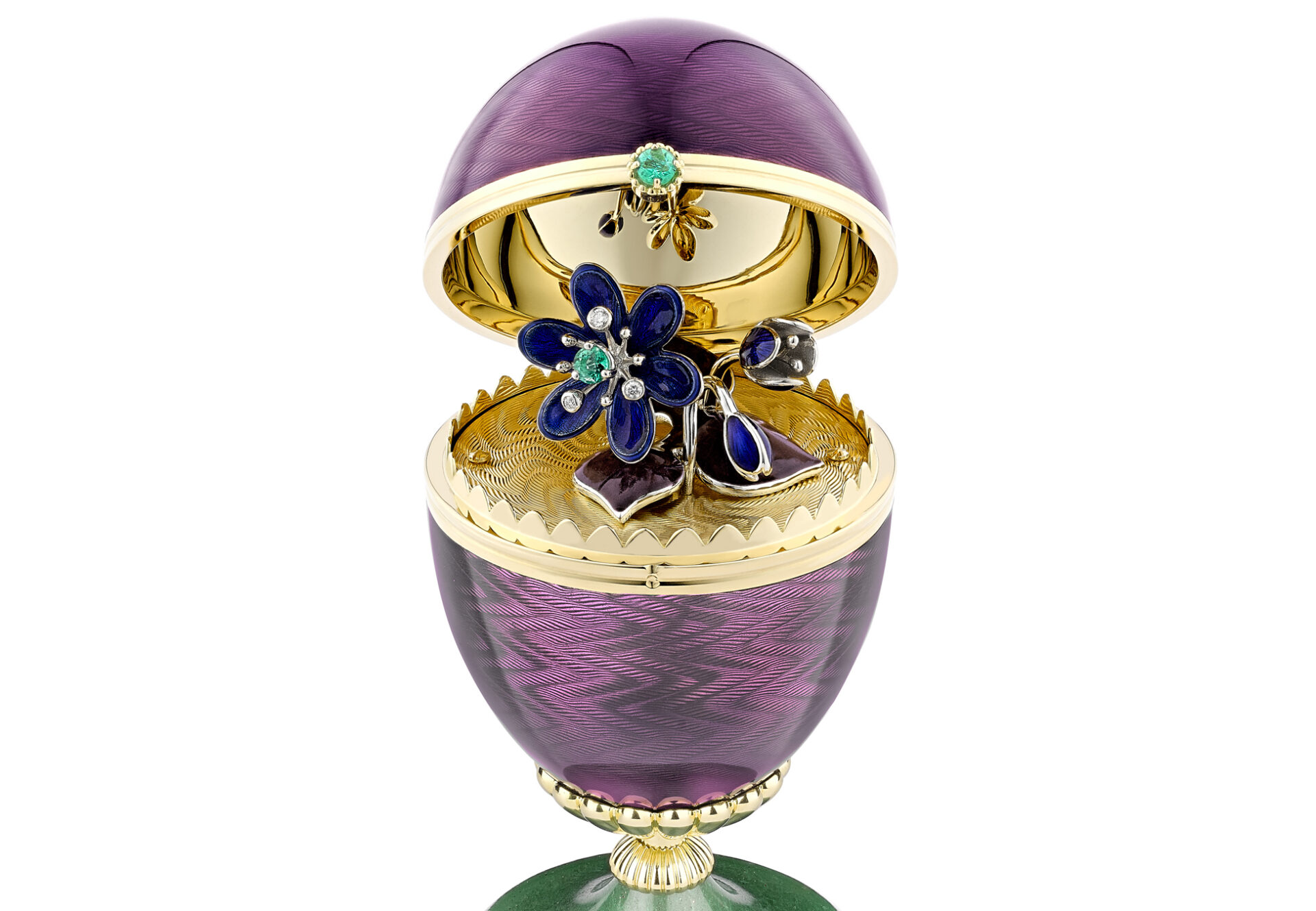 Fabergé x Gemfields 'In Bloom' collection gains two new eggs