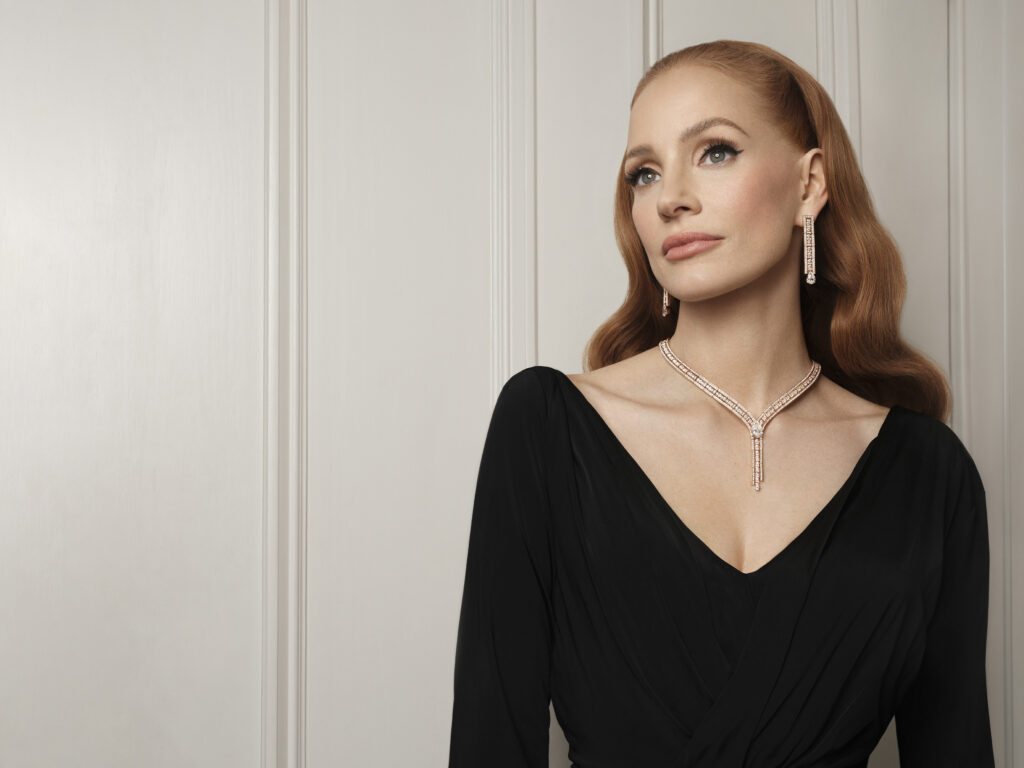 Jessica Chastain stars in latest campaign from Damiani - Professional ...